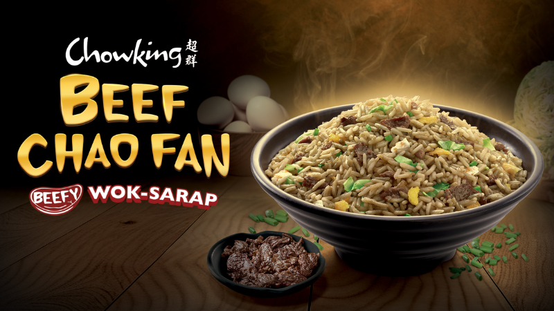 Experience Chowking’s Beefiest Chao Fan Ever for Just ₱89